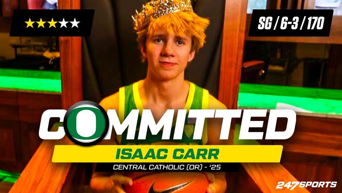 Oregon kicks off 2025 class with three-star guard Isaac Carr