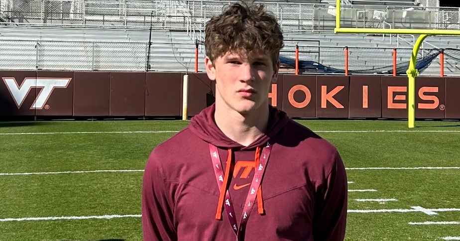 Offered WR Luke Stuewe returns to Virginia Tech