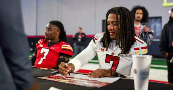 Why Maryland football morphed its spring game to 'an ode to midnight ...