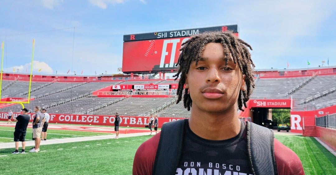 WR Isaiah Alvarez reacts to pair of Rutgers weekend visits