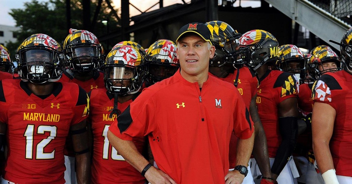 LOOK: BTN Captures Maryland Football's First Indoor Practice