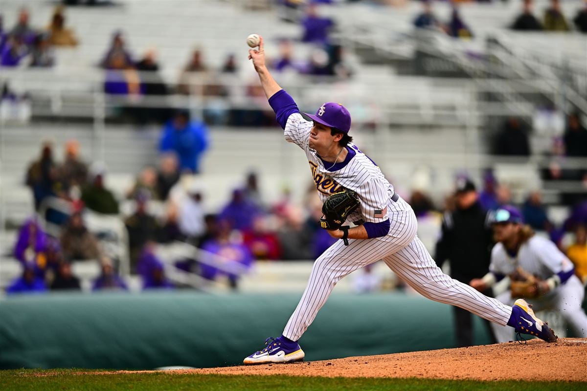 LSU rides the strong debut from Luke Holman to 2-0 win over Central ...
