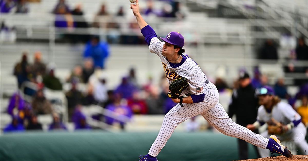 LSU rides the strong debut from Luke Holman to 2-0 win over Central ...