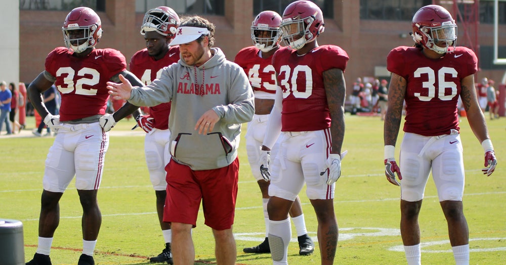 State of Alabama's inside linebackers after Cowan's dismissal