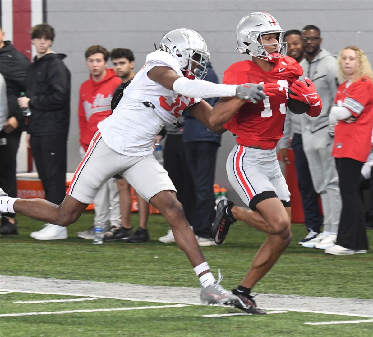 Sights and Sounds: Buckeyes host student appreciation day practice at WHAC