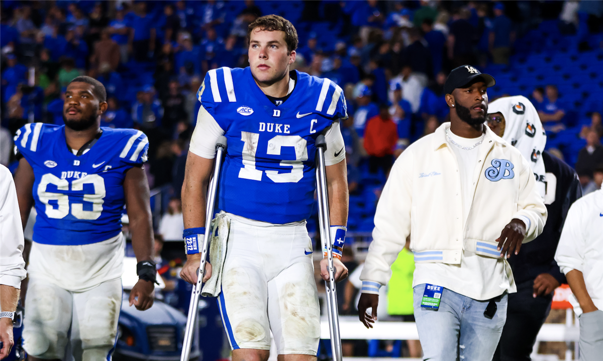College football injury tracker Week 6: Duke's Riley Leonard, Tennessee ...