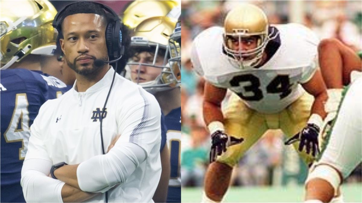 Irish Great Wes Pritchett Firmly in Marcus Freeman’s Corner