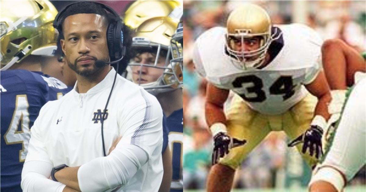 Irish Great Wes Pritchett Firmly in Marcus Freeman’s Corner