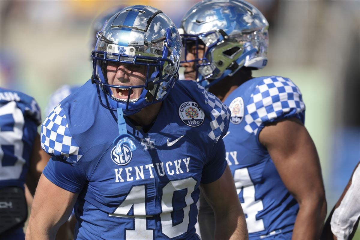 Kentucky LB Luke Fulton enters transfer portal