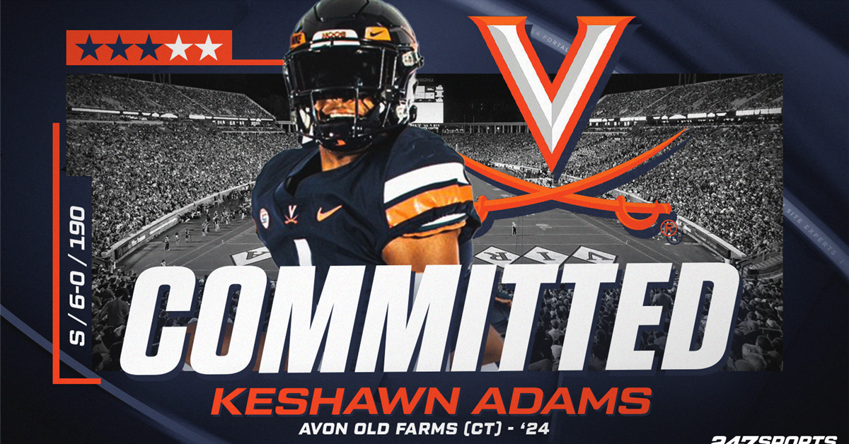 Safety KeShawn Adams commits to Virginia: 'It felt like home'