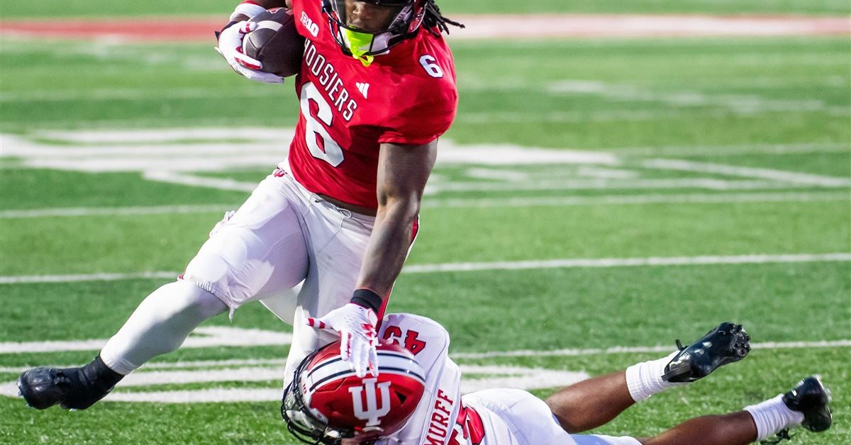 Indiana RB Justice Ellison's first call before transfer to IU? Former ...