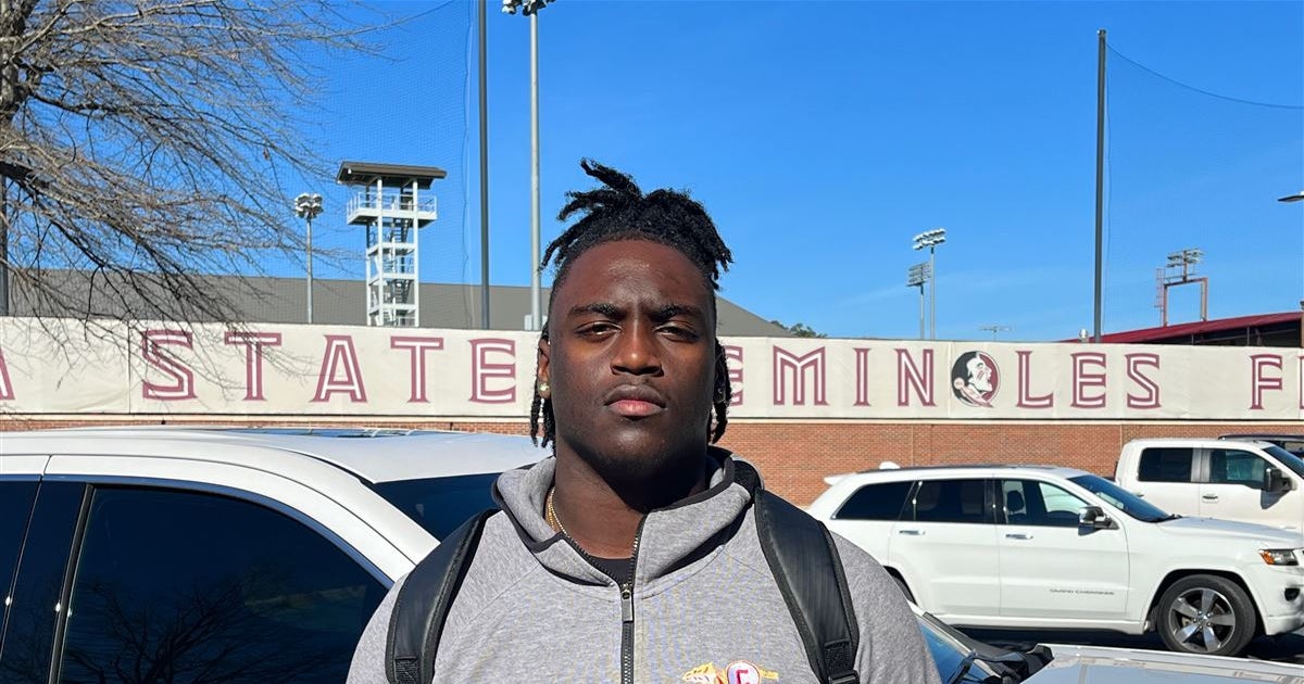 Four-star OL Caleb Holmes picks up FSU offer after Junior Day