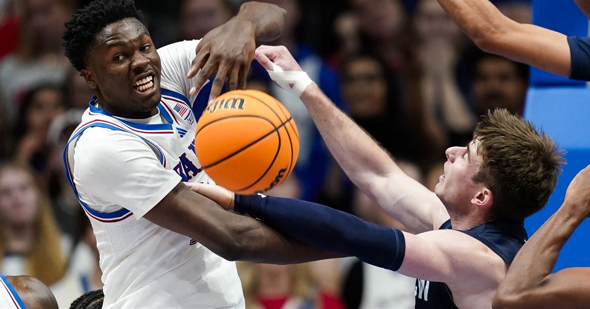 Bill Self provides an update on Flory Bidunga's ankle injury
