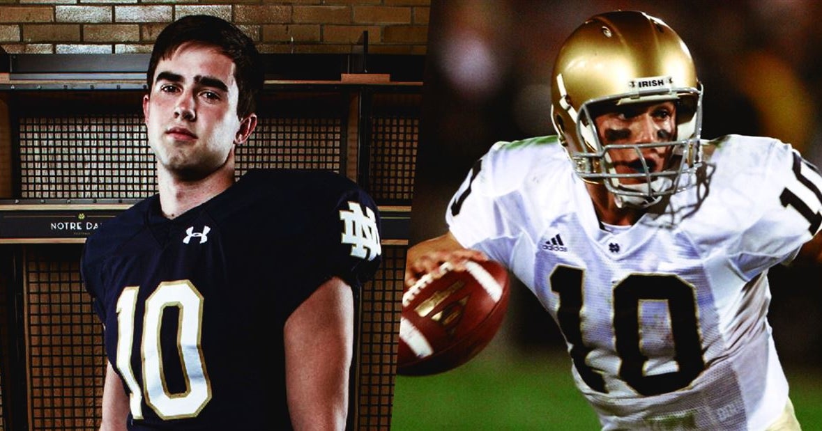 Social Media Reaction: QB Drew Pyne commits to Notre Dame