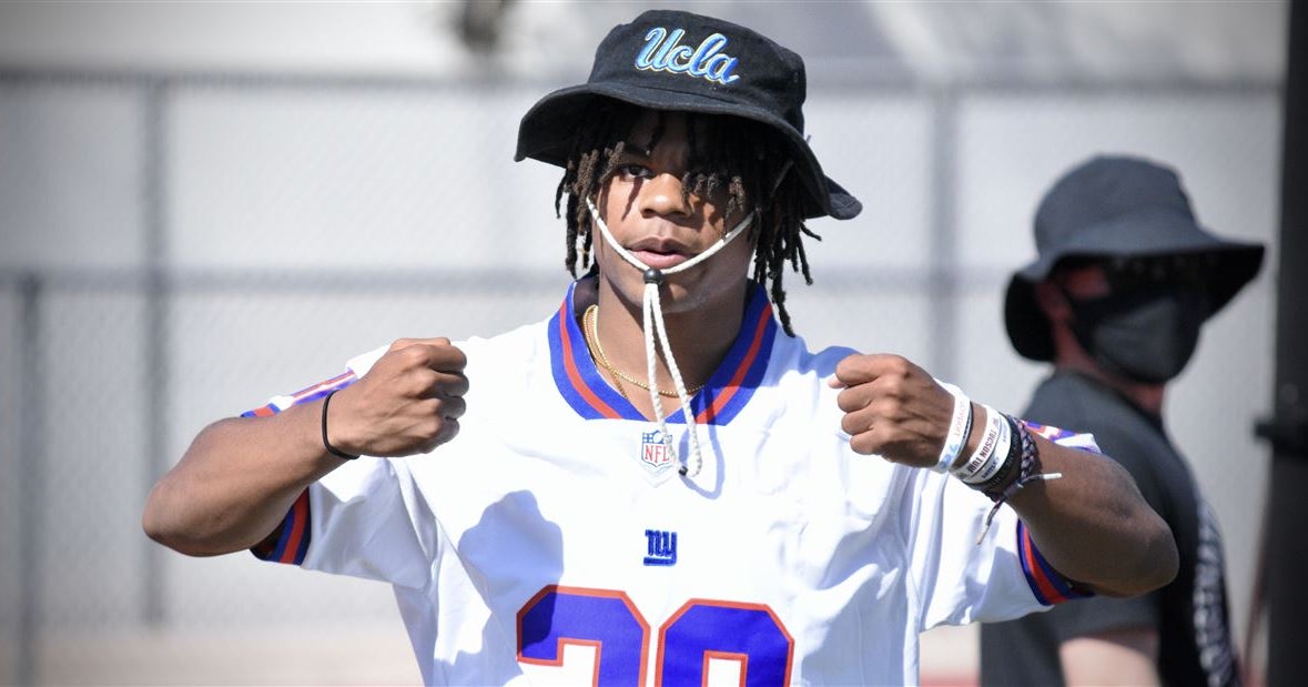 Cole Martin takes in UCLA game