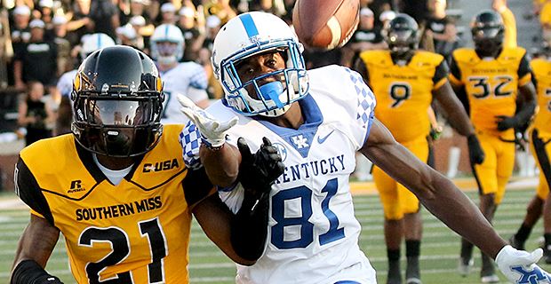 Clevan Thomas, Kentucky, Wide Receiver