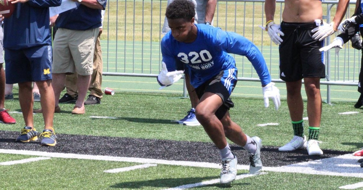 2017 WR Hamler talks IMG move, MSU as his "first love"