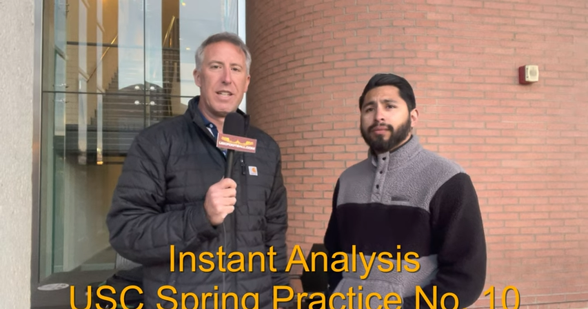 Instant Analysis from USC Spring Practice No. 10 featuring quotes from ...