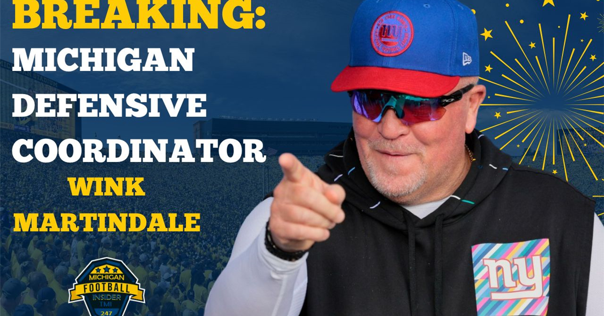Wink Martindale hired as Michigan's new defensive coordinator