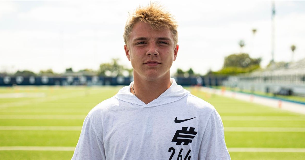 2024 QB Isaac Wilson takes in Rutgers gameday experience