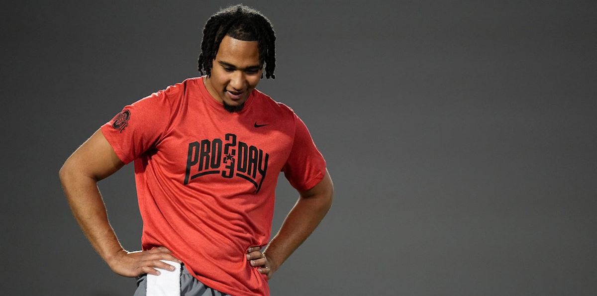 'It's as good of a workout as I've seen': Ohio State's C.J. Stroud ...
