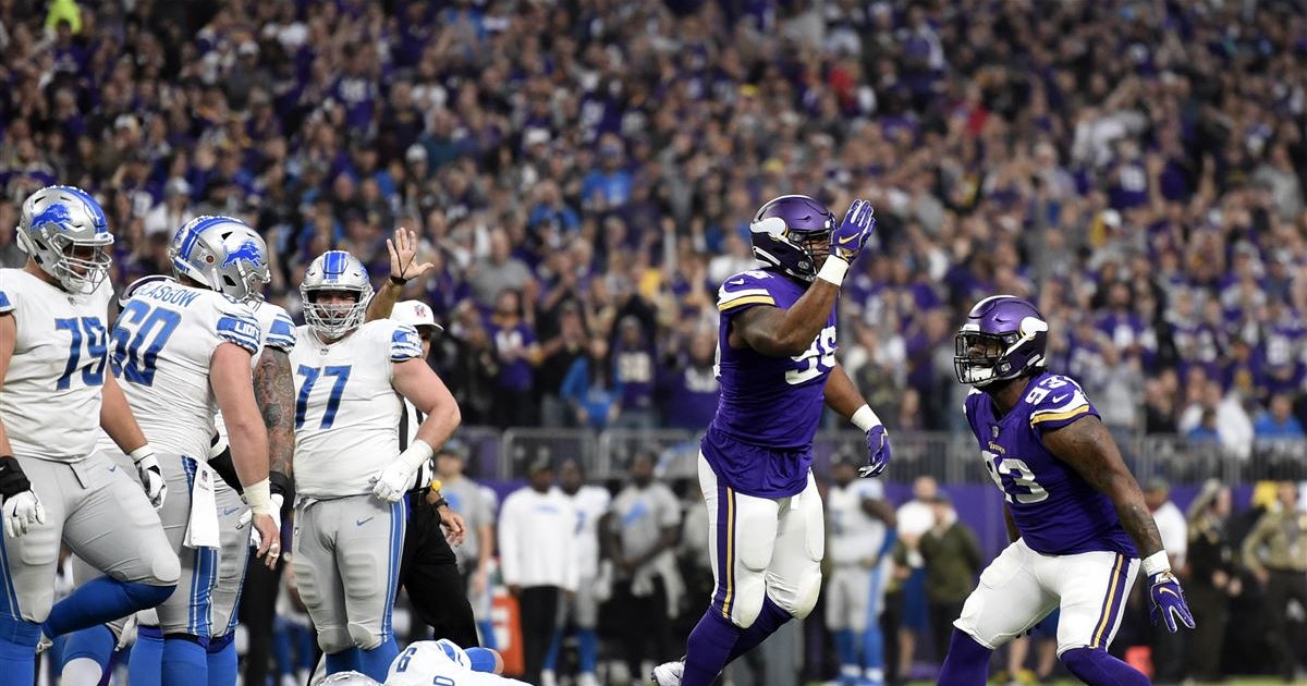 Lions offensive line gets 'pride hurt' by Vikings