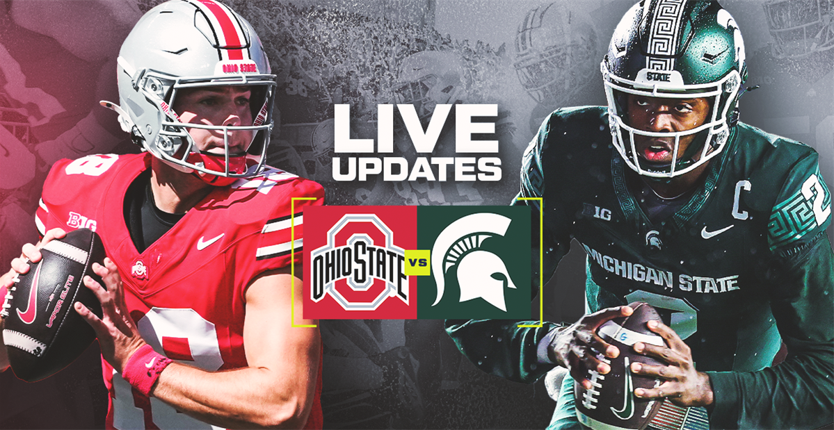 Live updates: Ohio State 38 Michigan State 7; Final