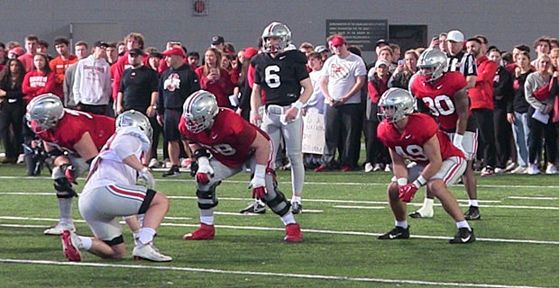 Ohio State practice videos: 7-on-7 passing drills, 3rd down conversion ...