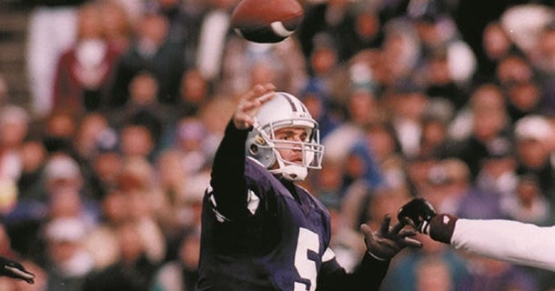 Impressive feats: Chad May's 489 passing yards at Nebraska