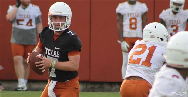 Herman, Beck asking a lot of Texas QBs early in spring practice