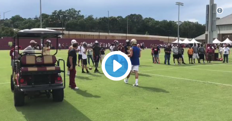 WATCH: QB Jace Ruder camp performance at FSU