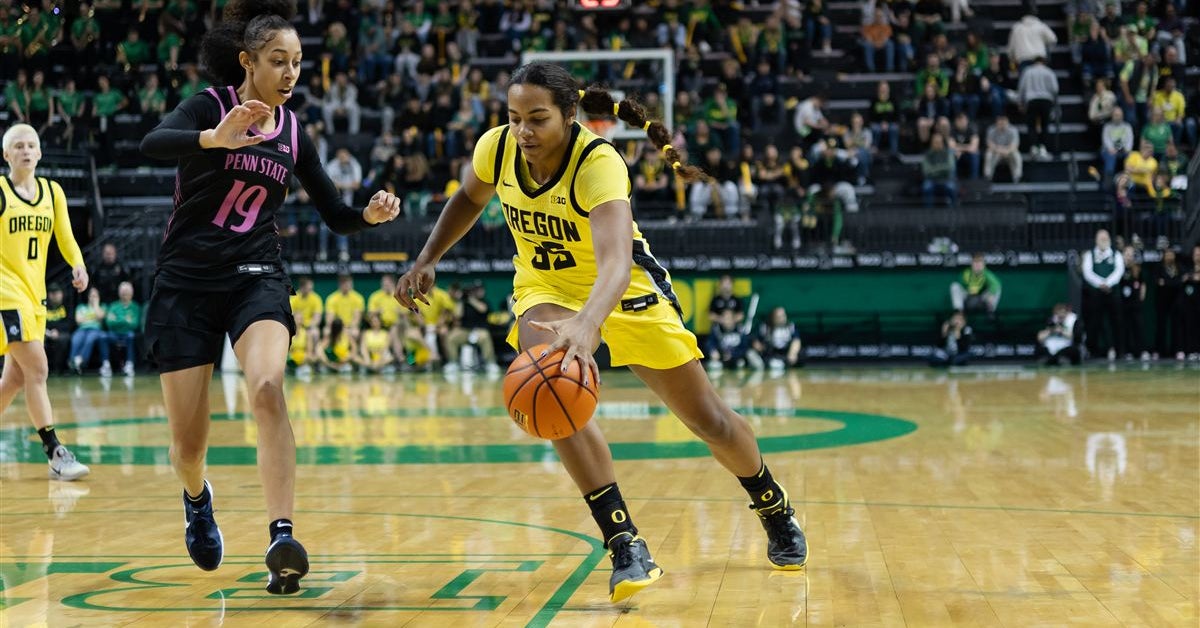 Ehis Etute and Sofia Bell catalysts in Oregon's colossal road win over ...