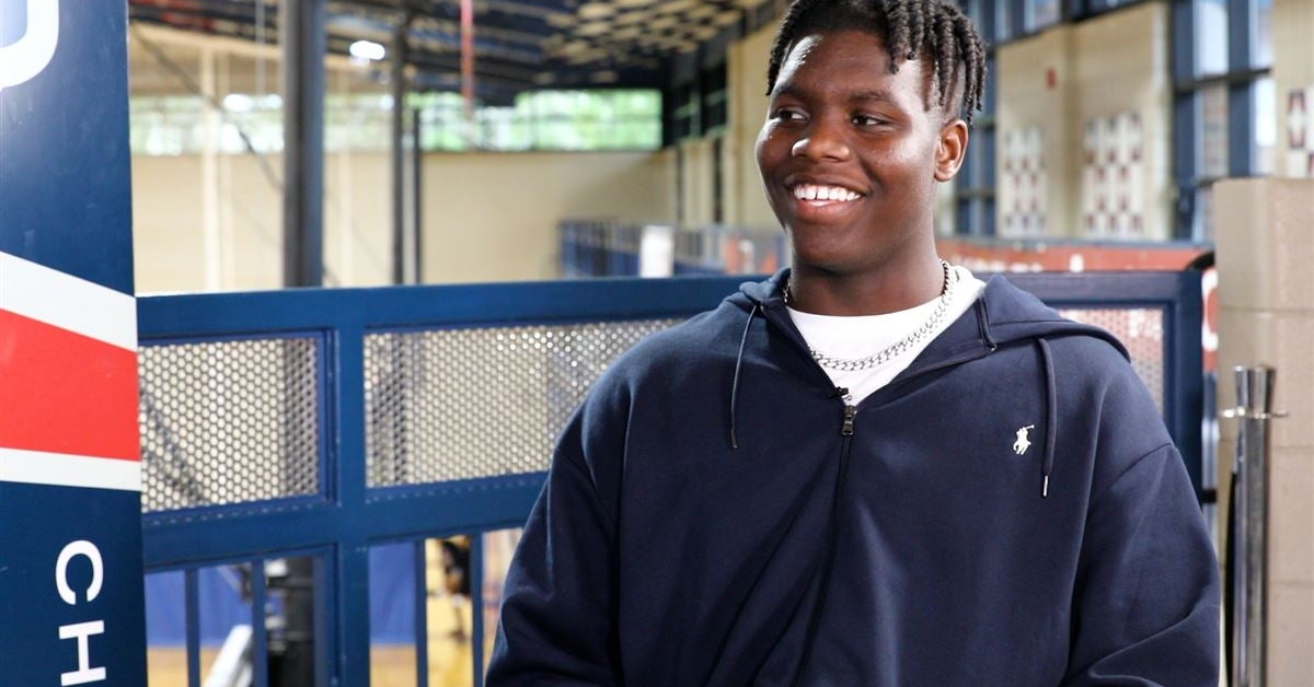Jadyn Davis’s five-star ‘bodyguard’ David Sanders planning summer visit ...