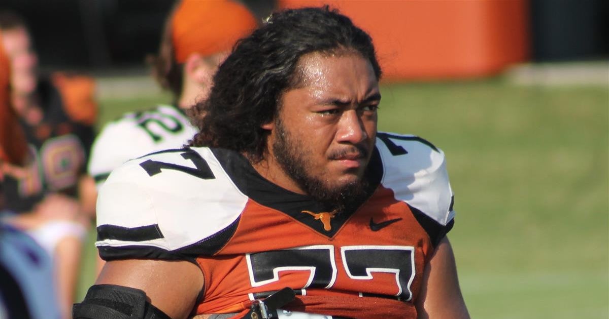Freshman Patrick Vahe quickly changing the OL culture at Texas