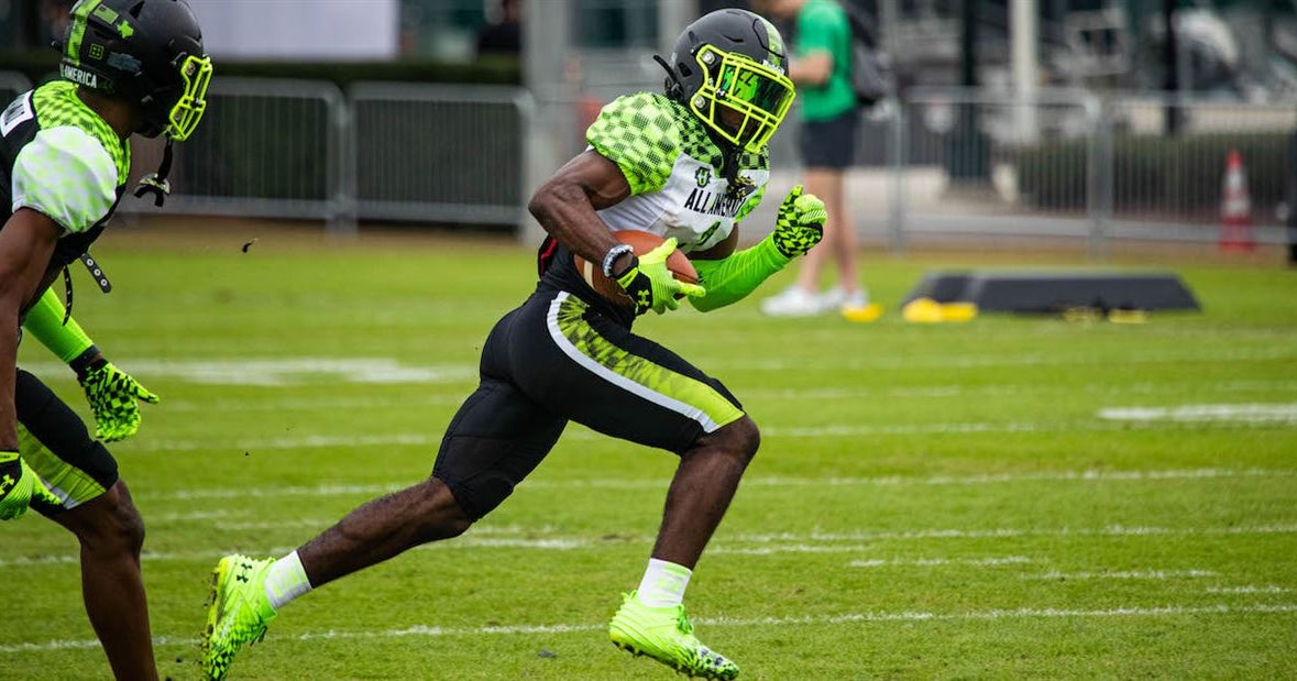 WATCH: USC 5-star signee Zachariah Branch scored 93-yard punt return in ...