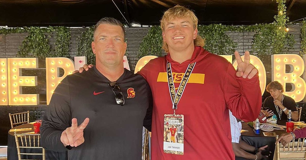 USC is the latest stop for the No. 1 2026 recruit in Idaho, OL Jax Tanner