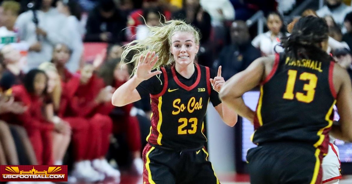 Rapid Recap: Avery Howell's career-high 18 points lifts No. 4 USC to 42 ...