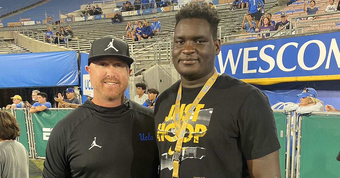 2024 OL Manasse Itete Talks UCLA Unofficial Visit, Game at Rose Bowl