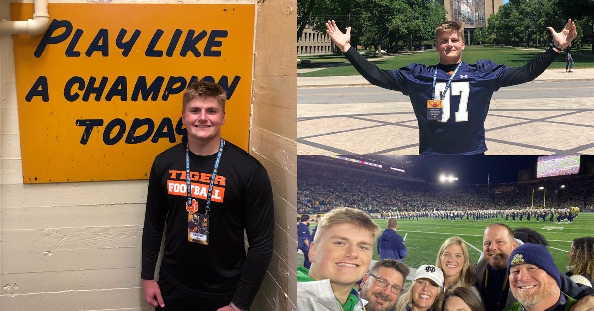 Ashton Craig, From Small-Town Indiana to Notre Dame