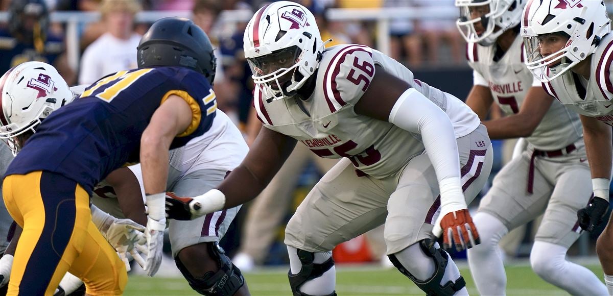 Five-star lineman Michael Fasusi talks visit to the Red River Rivalry