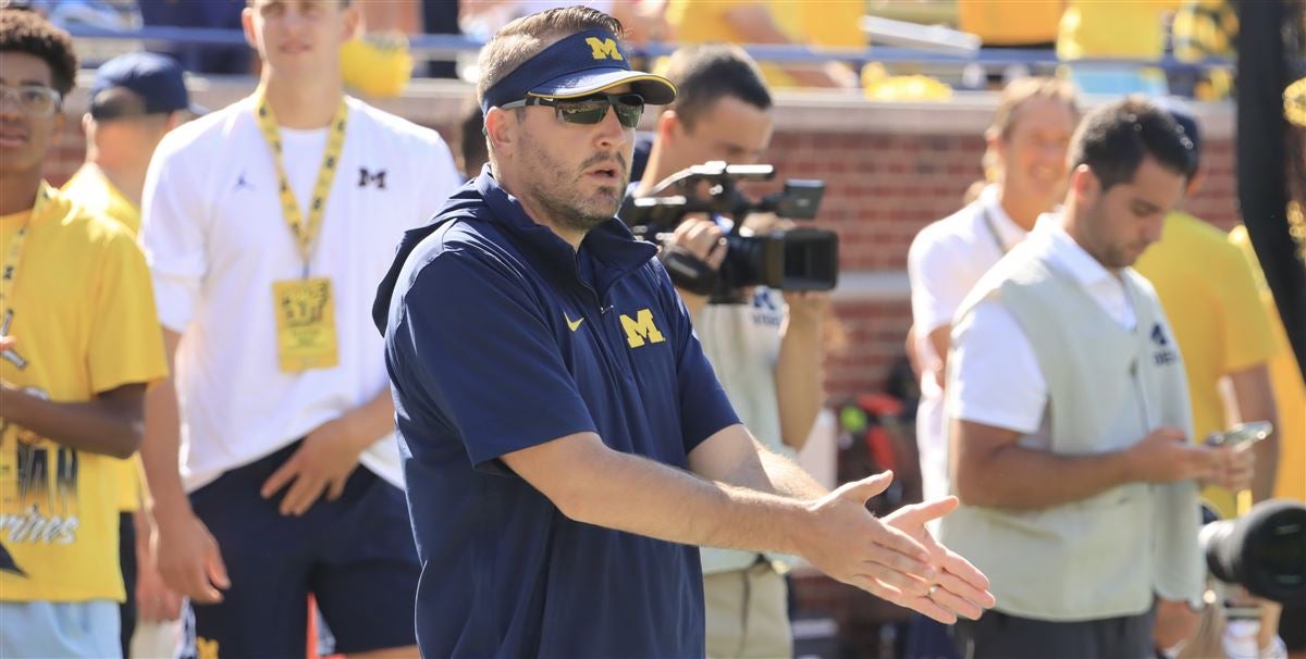 Michigan QB coach Kirk Campbell explains his recruiting strategy