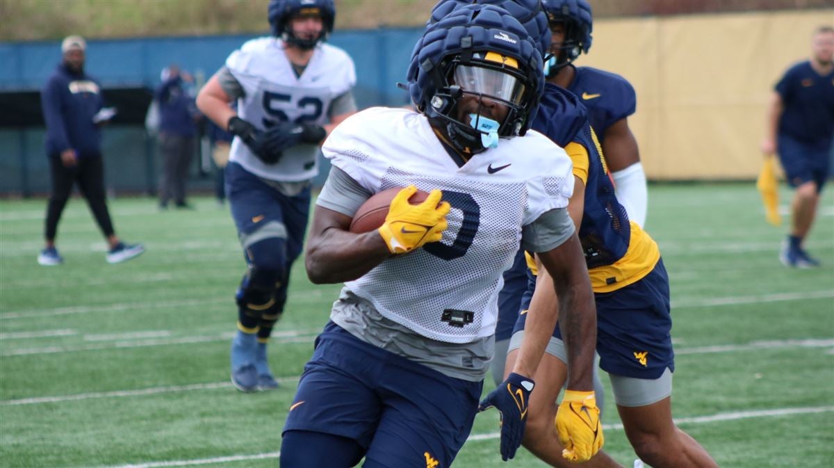 WVU Football practice highlights from April 17th