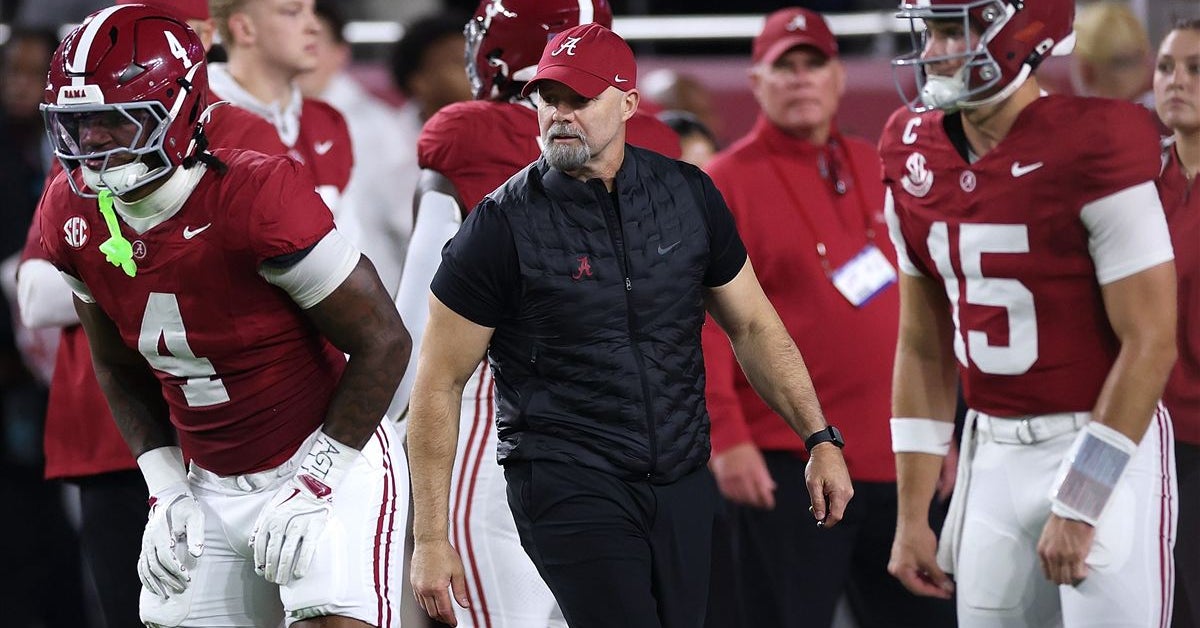 Alabama OC Ryan Grubb talks Auburn, the running game, Ty Simpson and more