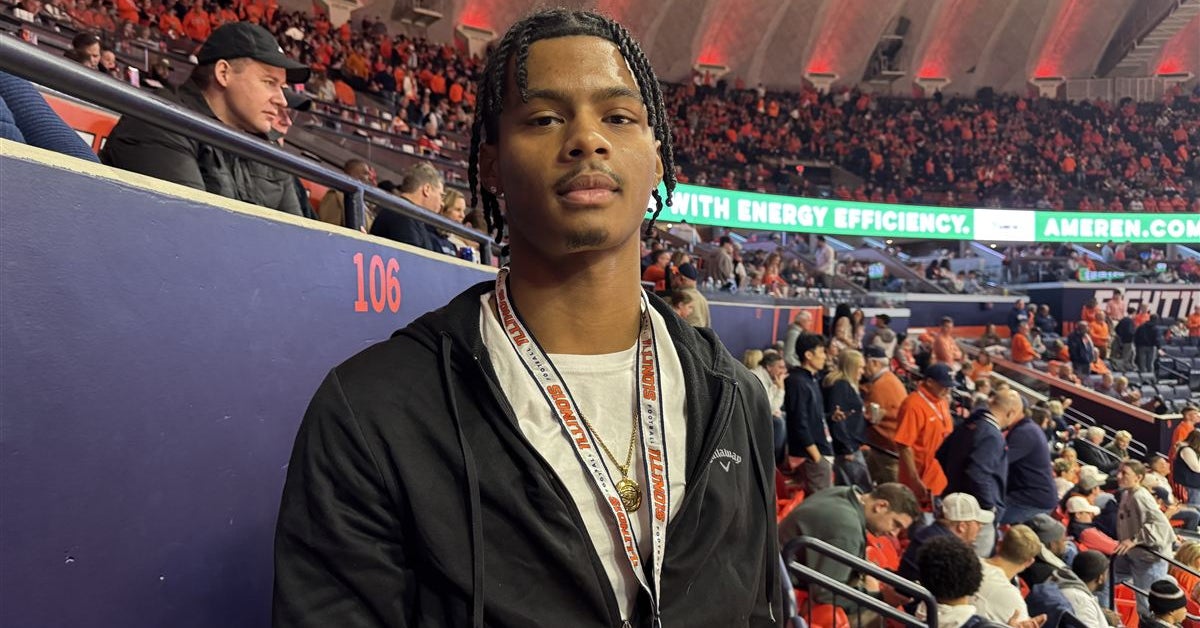 Three-star Evanston DB Justin Johnson recaps Illini junior day: 'Coach ...