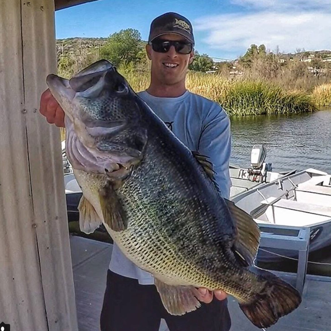 Monster 16 Pound Bass Caught In California