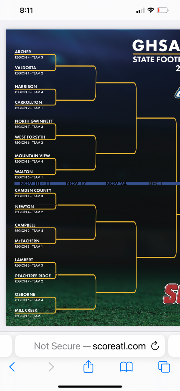 7A bracket left side