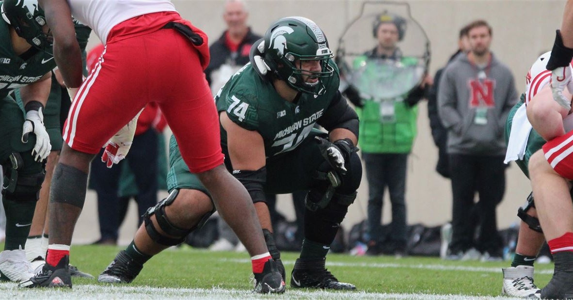 Michigan State OG Geno VanDeMark withdraws from transfer portal
