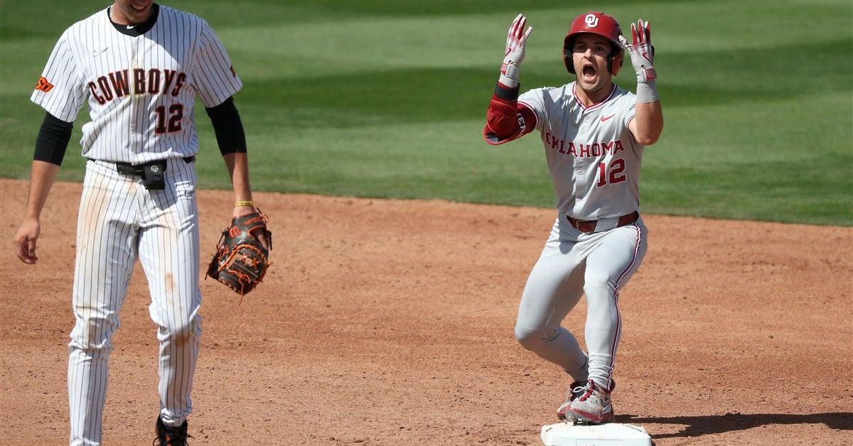 Oklahoma RF Bryce Madron named co-Big 12 Player of the Week