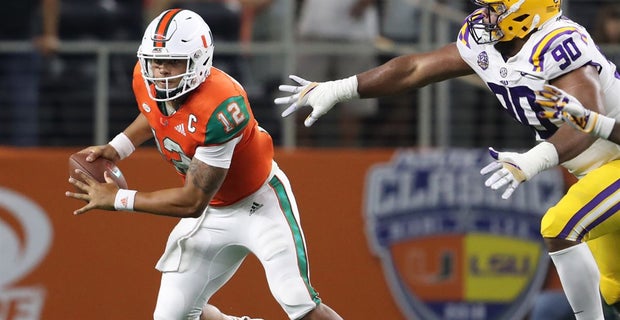 Miami Football Live Updates vs. LSU: Canes 17, Tigers 33. Final.