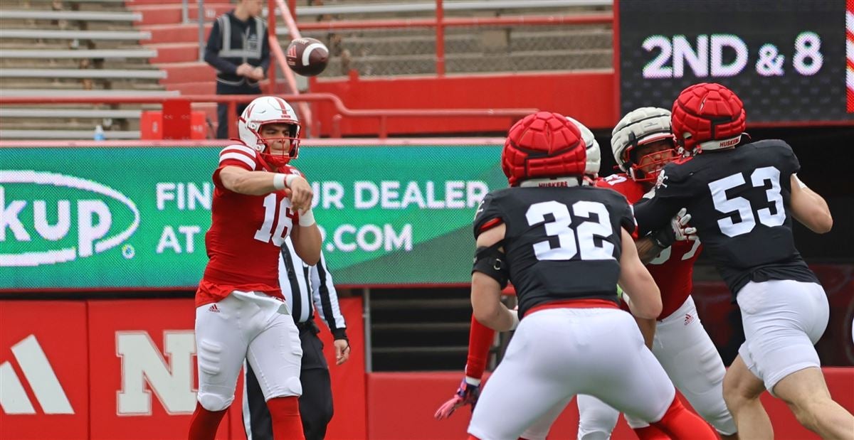 LOOK: Husker Games scrimmage photos